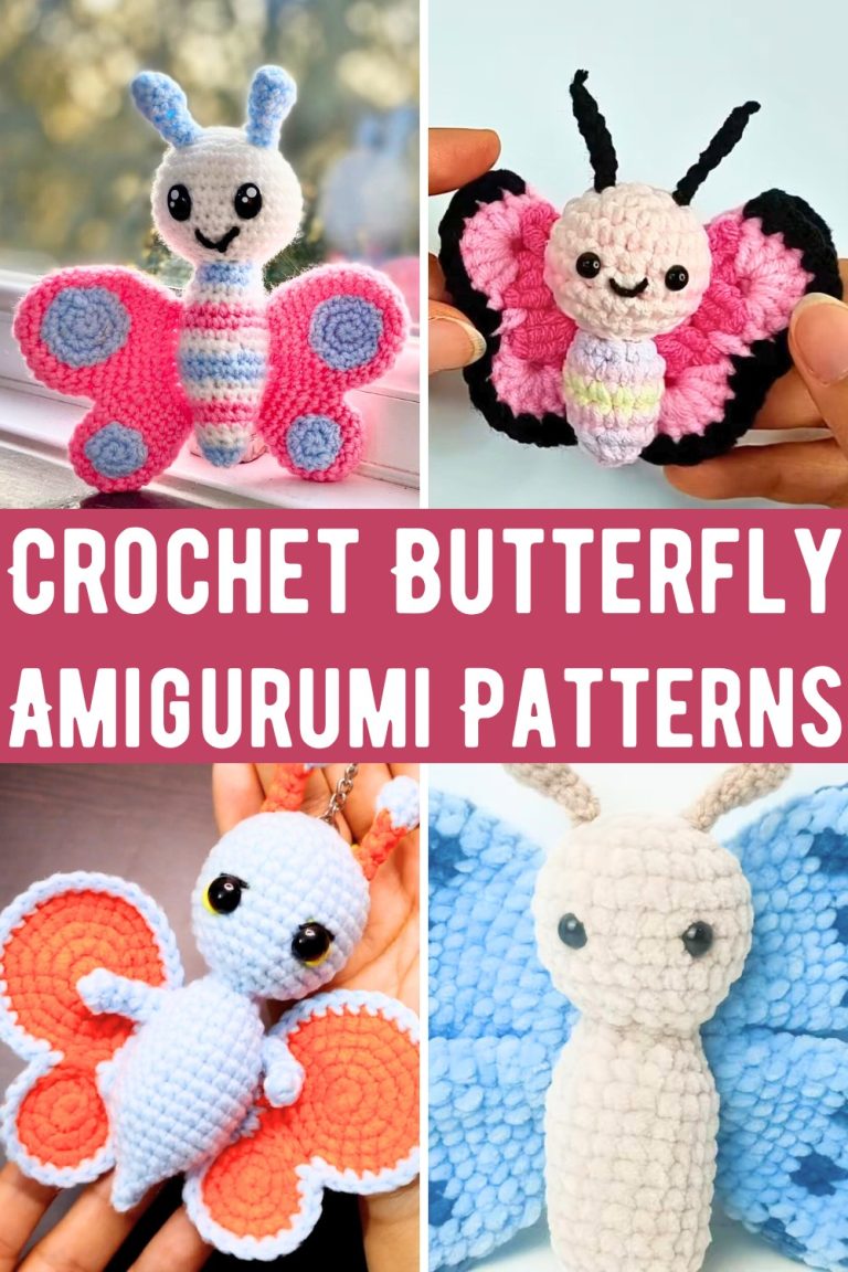 Crochet Butterfly Amigurumi Patterns For Nature Enthusiasts - All Crafts