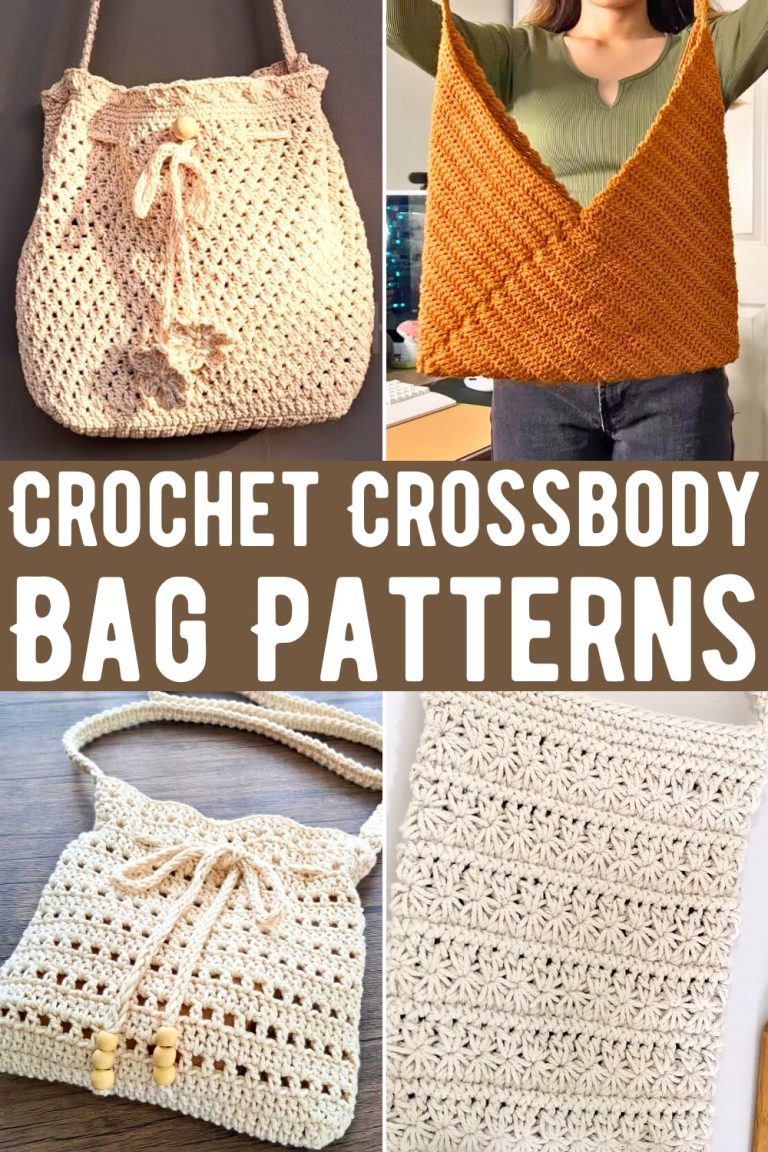 Crochet Crossbody Bag Patterns For Stylish Outgoings - All Crafts