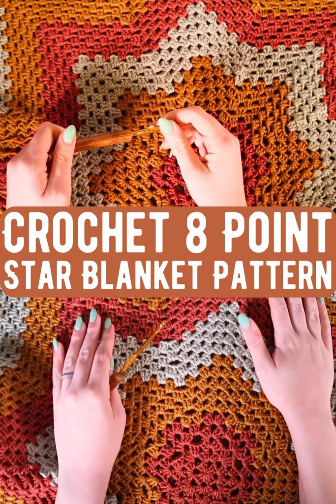 Colorful Crochet Star Blanket Patterns For Geometric Charm - All Crafts