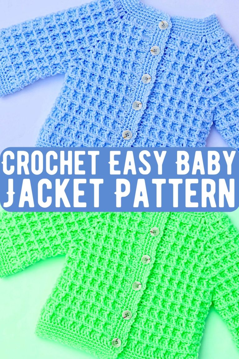 Soft And Vibrant Crochet Baby Jacket Patterns Free - All Crafts