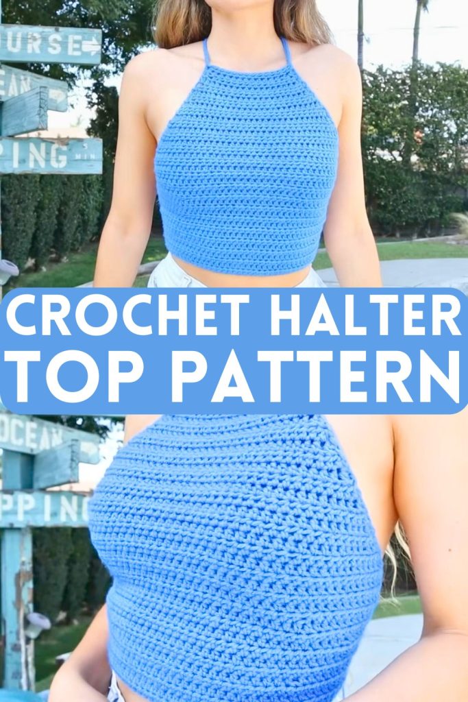 Airy Crochet Halter Top Patterns For Spring Wardrobe - All Crafts