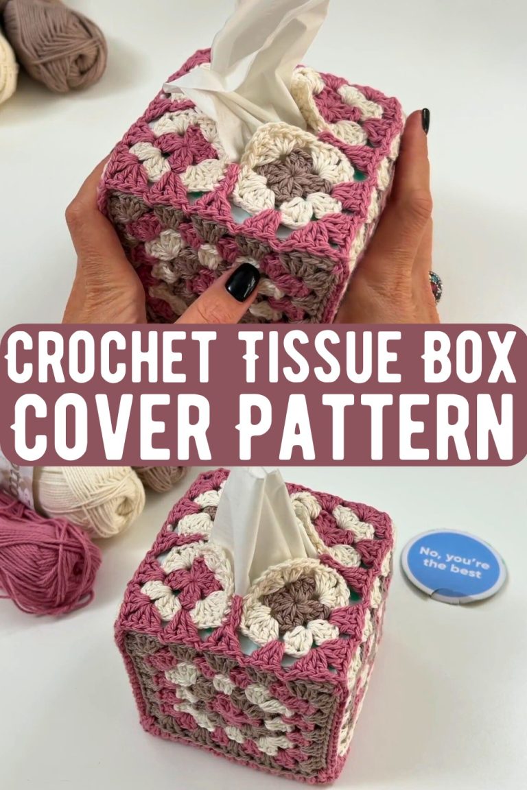 Crochet Tissue Box Cover Patterns To Bring Colors In - All Crafts