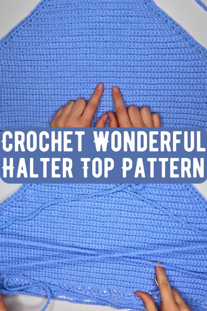 Airy Crochet Halter Top Patterns For Spring Wardrobe - All Crafts